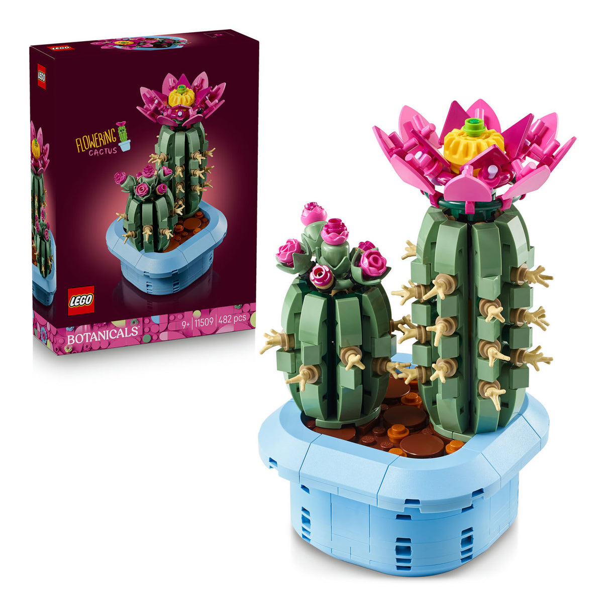 11509 LEGO Botanicals Flowering Cactus – Brickem LEGO Online Store