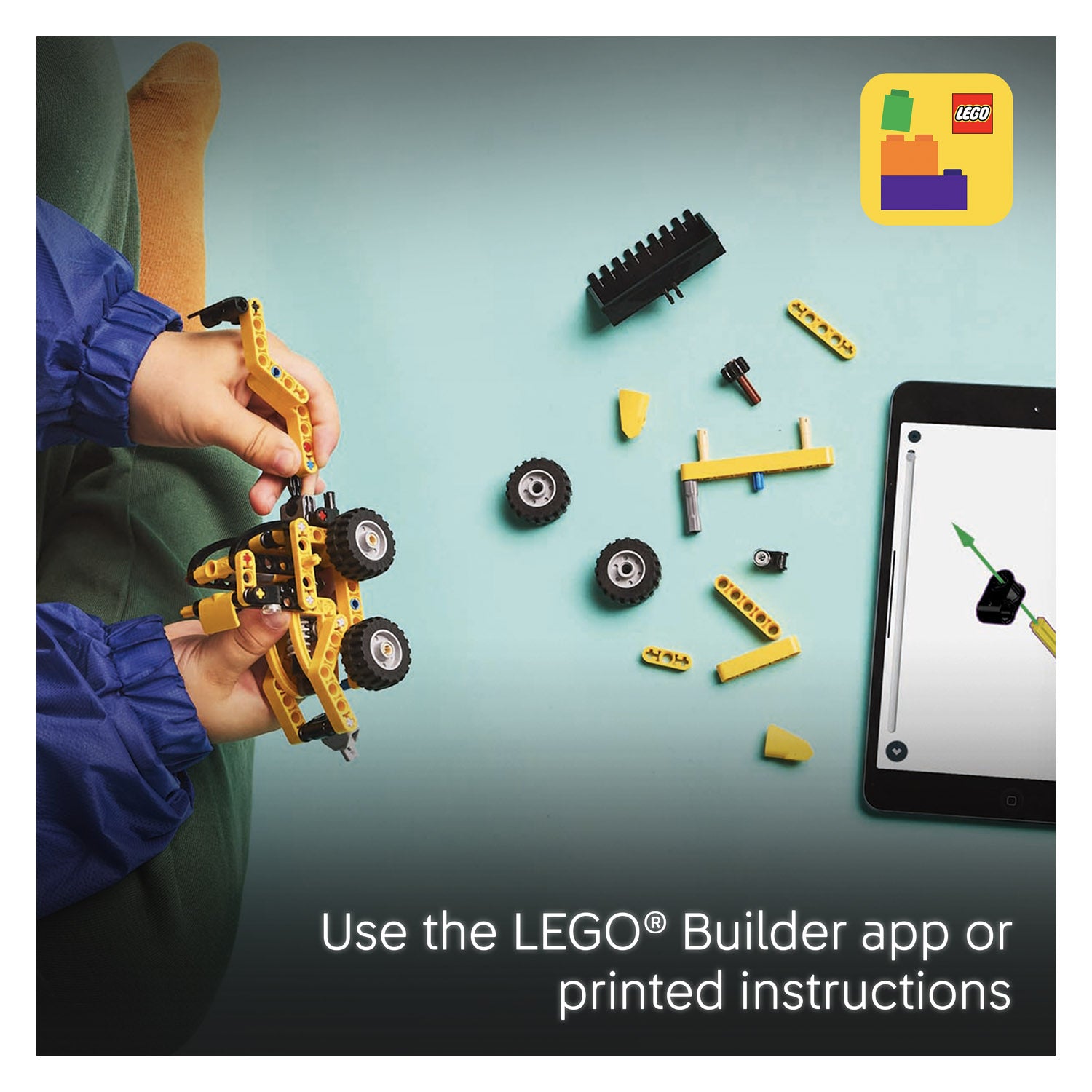 42197 LEGO Technic Backhoe Loader – Brickem LEGO Online Store
