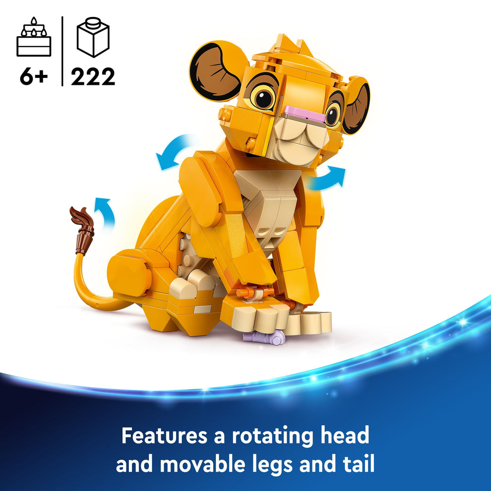 43243 LEGO Disney Classic Simba the Lion King Cub – Brickem LEGO Online ...