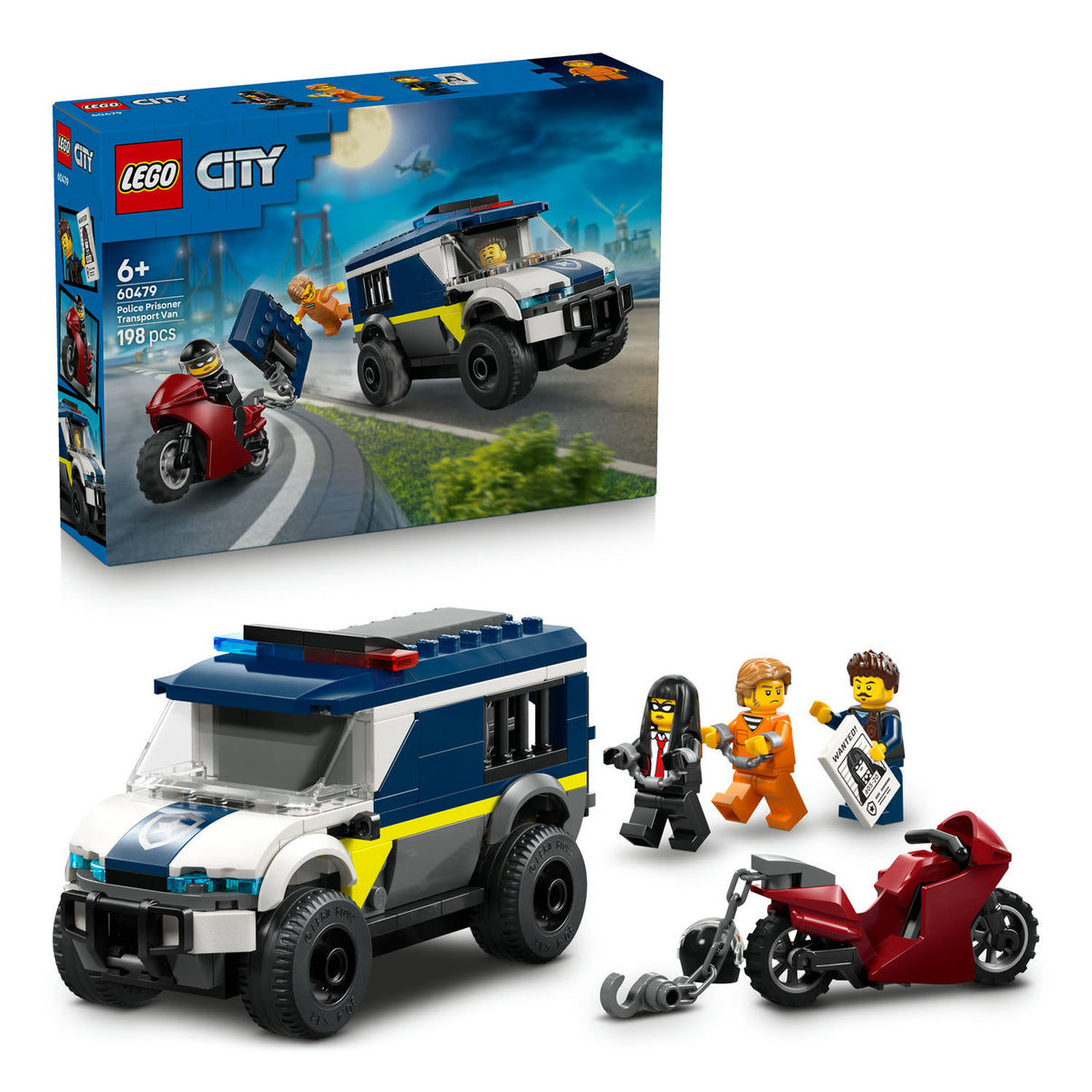 60479 LEGO City Police Prisoner Transport Van – Brickem LEGO Online Store