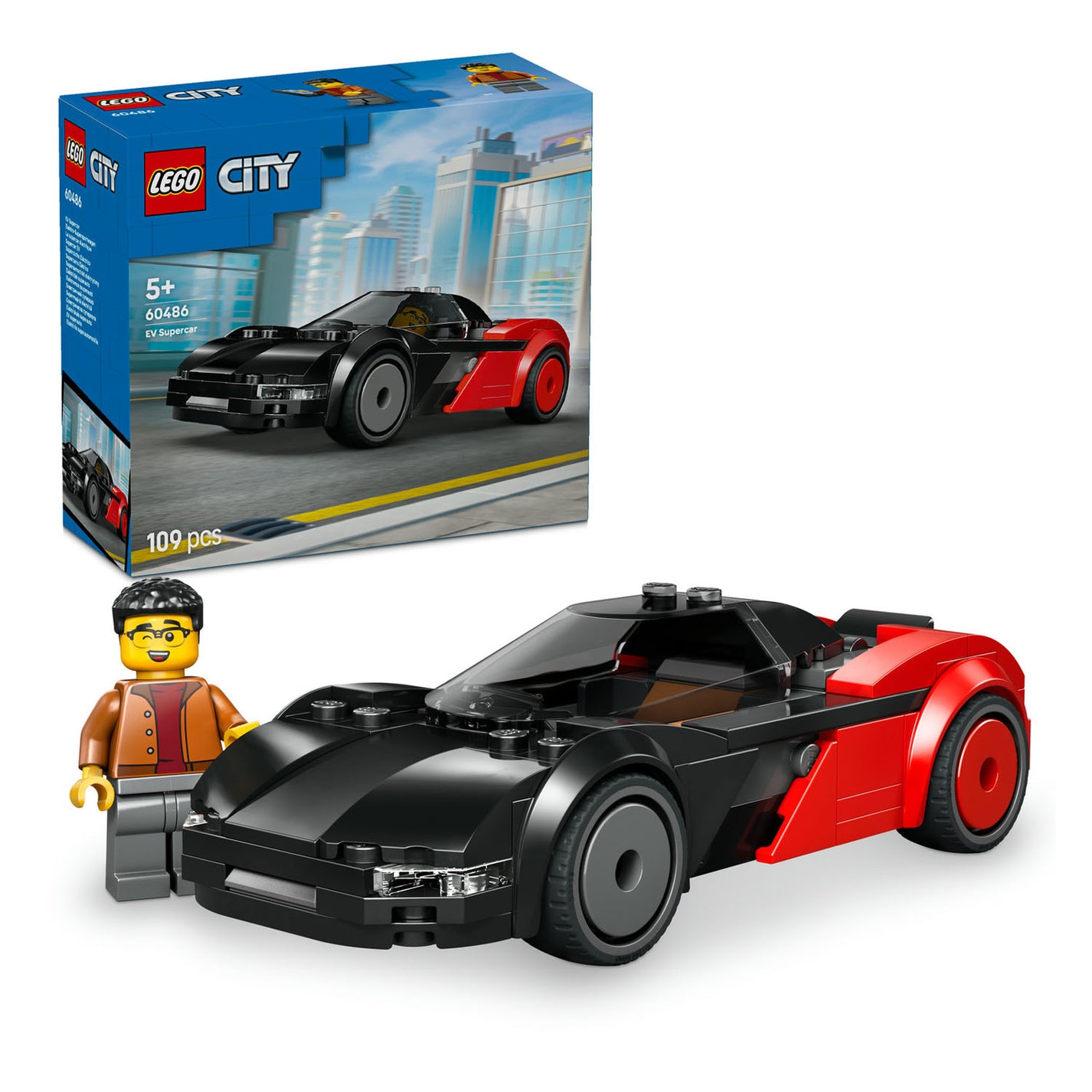 60486 LEGO City EV Supercar – Brickem LEGO Online Store