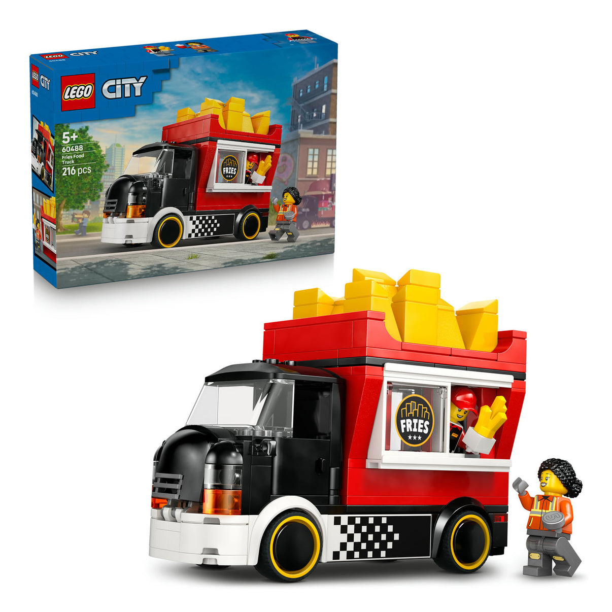 60488 LEGO City Fries Food Truck – Brickem LEGO Online Store
