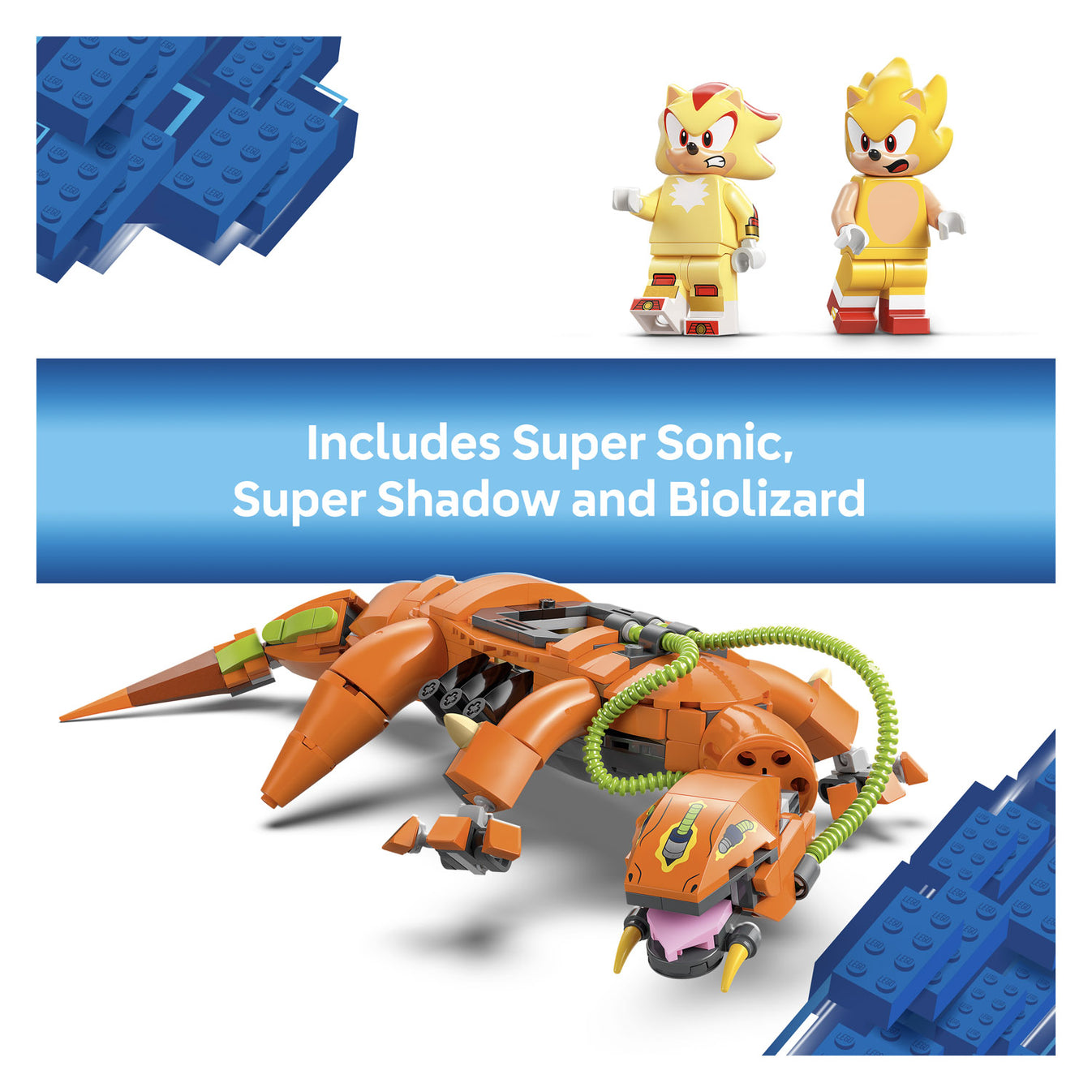 77003 LEGO Sonic the Hedgehog Super Shadow vs. Biolizard – Brickem LEGO ...